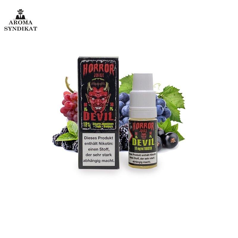 Horror Juice Devil Liquid 18mg Nikotin 10ml - Ezigarette