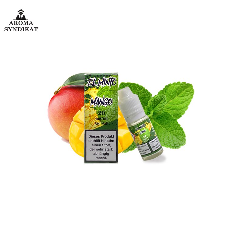 El Minto - Mango 20mg/ml Salt Liquid 10ml - E-Zigarette