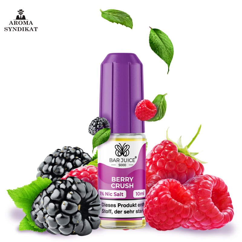 Bar Juice 5000 - Berry Crush 10mg NicSalt Liquid 10ml