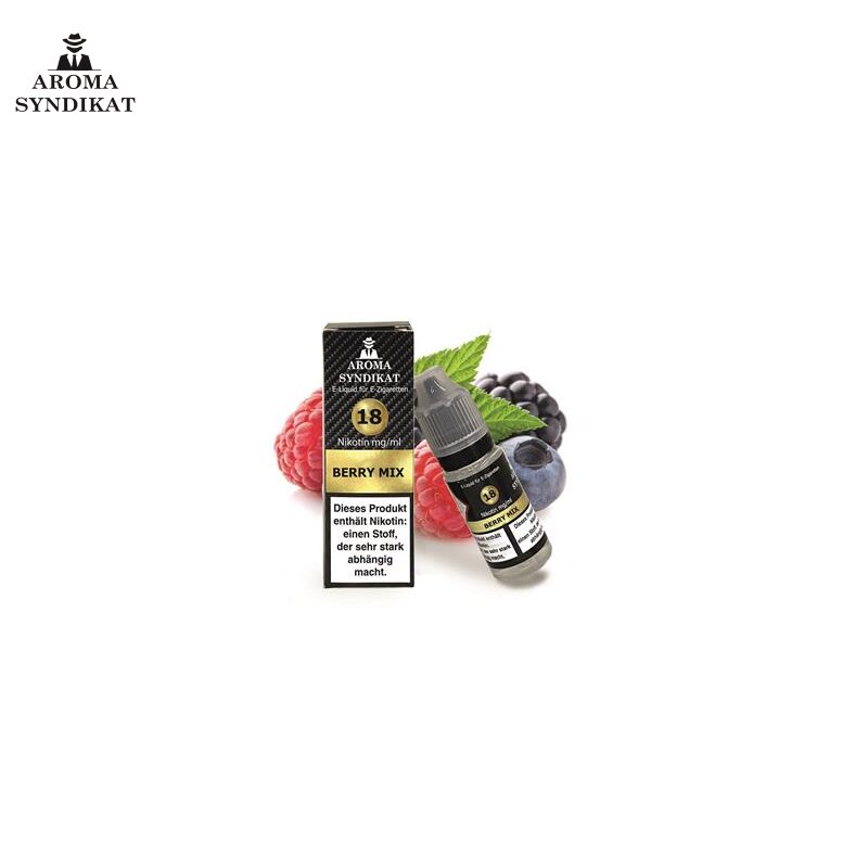 Aroma Syndikat - Berry Mix 10ml Liquid - 18mg Nikotinsalz